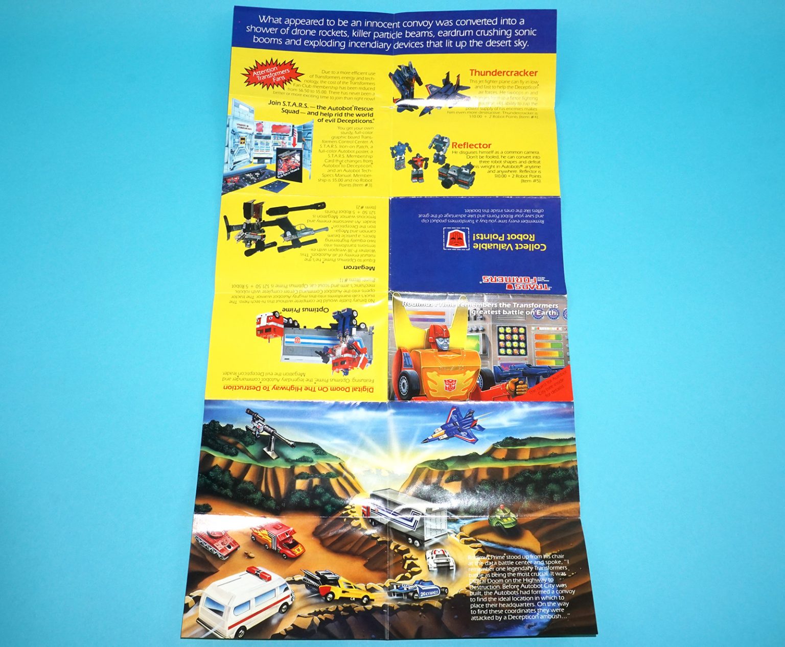 TRANSFORMERS G1 CATALOG KATALOG 1988 MAIL ORDER STARS HASBRO - Boonsart ...