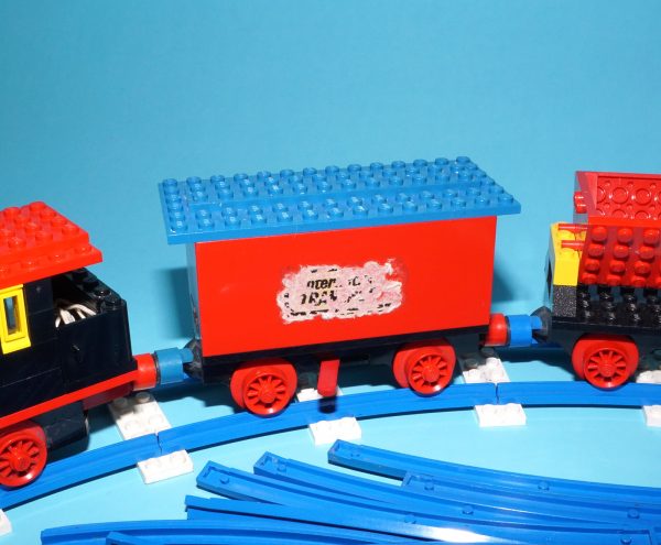 LEGO 181 TRAIN SET 4.5V TRAINS CARRIAGES 1970s LEGO GROUP - Boonsart shop