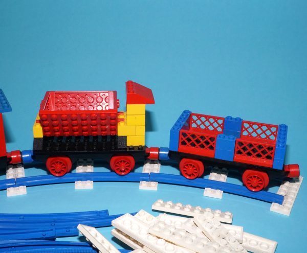 LEGO 181 TRAIN SET 4.5V TRAINS CARRIAGES 1970s LEGO GROUP - Boonsart shop