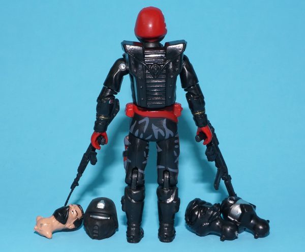 2021 GI JOE RED SHADOWS CRIMSON GUARD OFFICER 100% COMPLETE BLACK MAJOR ...