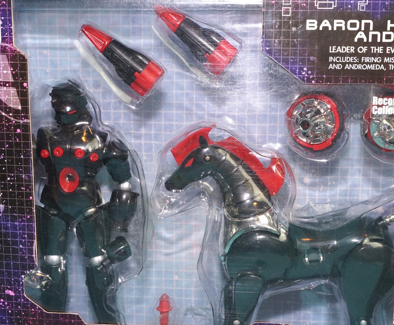 MICRONAUTS BARON KARZA & ANDROMEDA COMPLETE BOXED MIB 2002 PALISADES ...