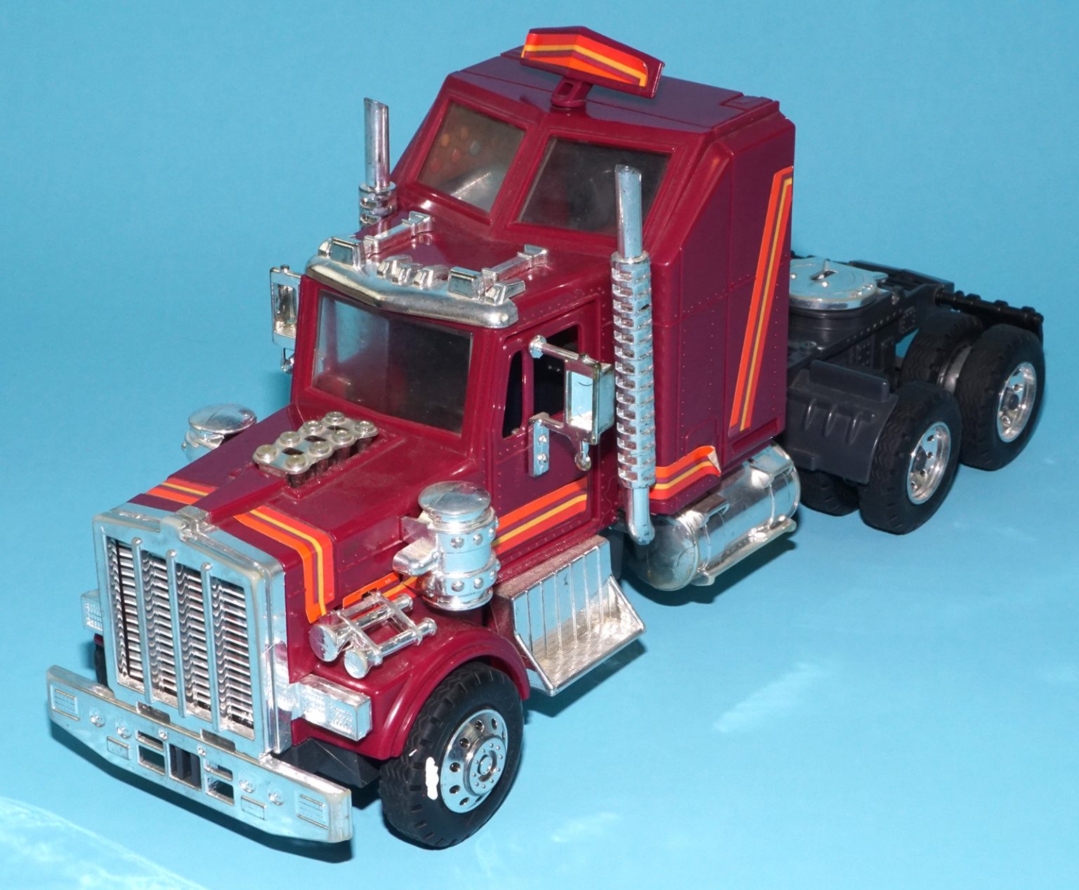 M.A.S.K RHINO TRACTOR RIG COMPLETE BOXED US BOX SHORT MASKS 1985 KENNER ...