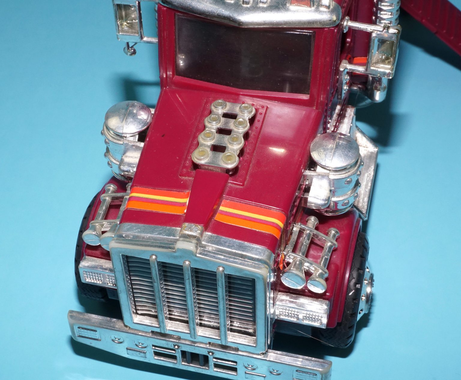 M.A.S.K RHINO TRACTOR RIG COMPLETE BOXED US BOX SHORT MASKS 1985 KENNER ...