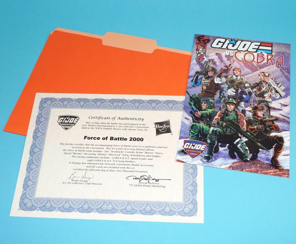 2017 GI JOE FORCE OF BATTLE 2000 BOX SET CONVENTION CON EXCLUSIVE ...