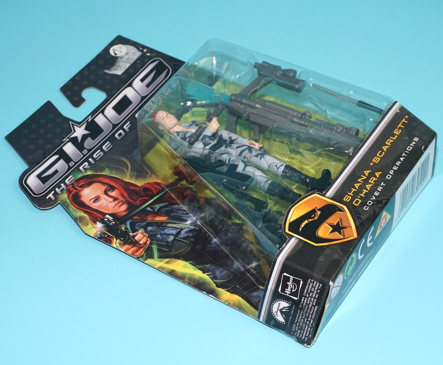2009 GI JOE ROC SHANA SCARLETT O'HARA v12 COVERT OPERATIONS MOC MOSC ...