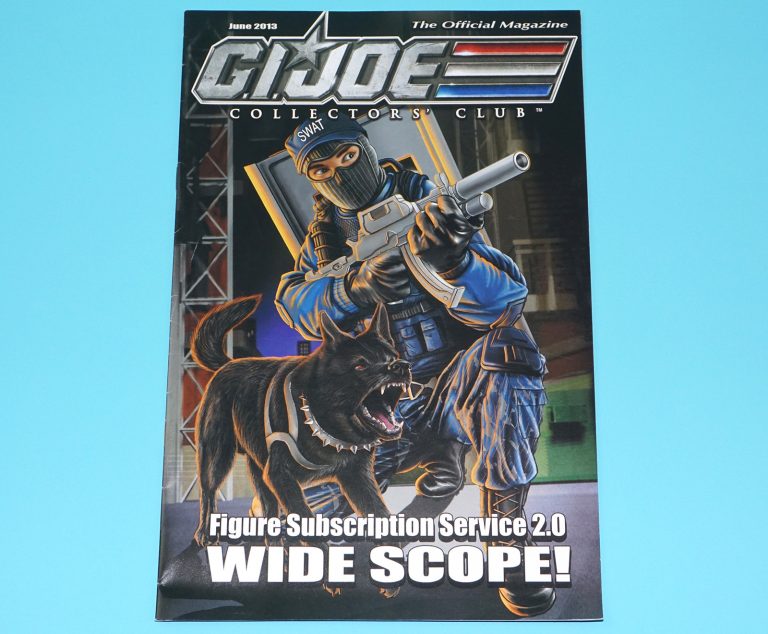 2013 GI JOE COLLECTORS CLUB OFFICIAL MAGAZINE FIGURE SUBSCRIPTION 2.0 ...