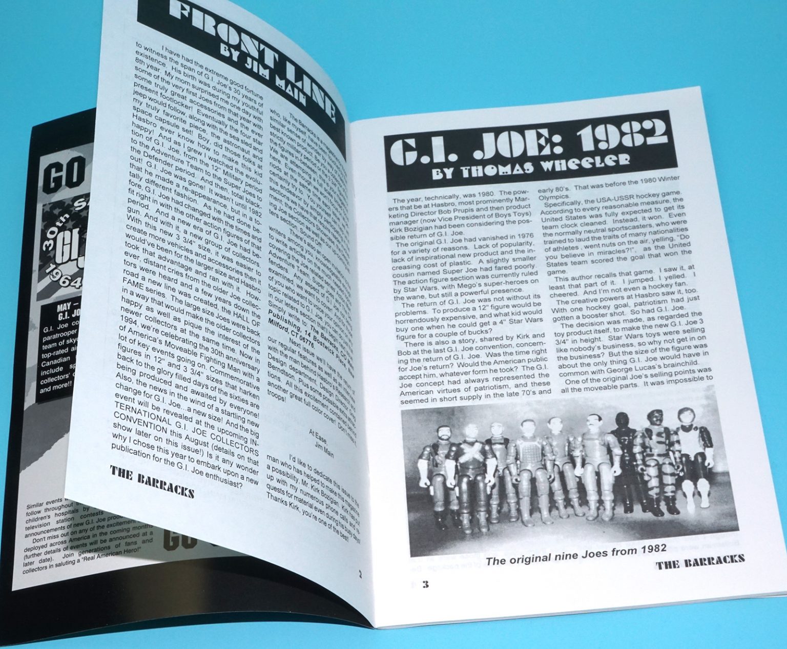 1994 GI JOE BARRACKS THE G.I. JOE COLLECTORS MAGAZINE MAIN PUBLISHING ...