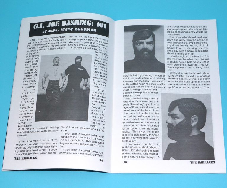 1994 GI JOE BARRACKS THE G.I. JOE COLLECTORS MAGAZINE MAIN PUBLISHING ...