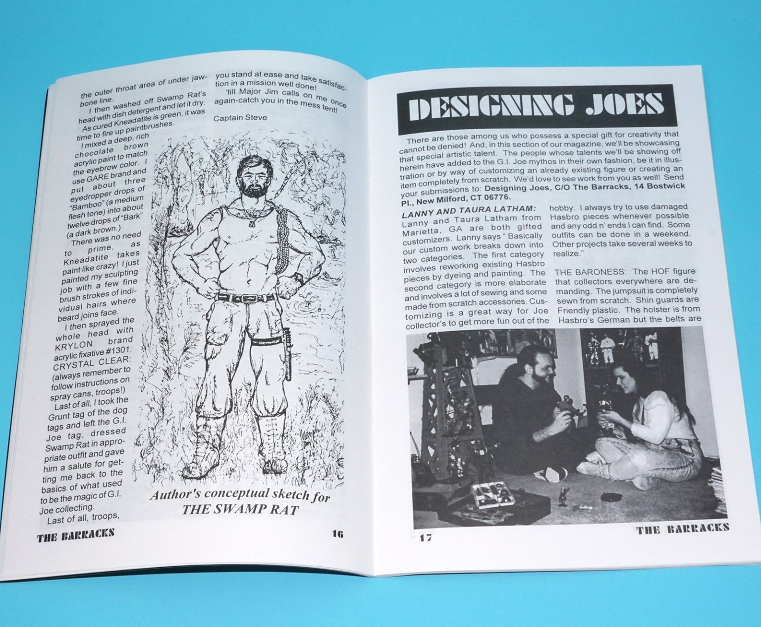 1994 GI JOE BARRACKS THE G.I. JOE COLLECTORS MAGAZINE MAIN PUBLISHING ...