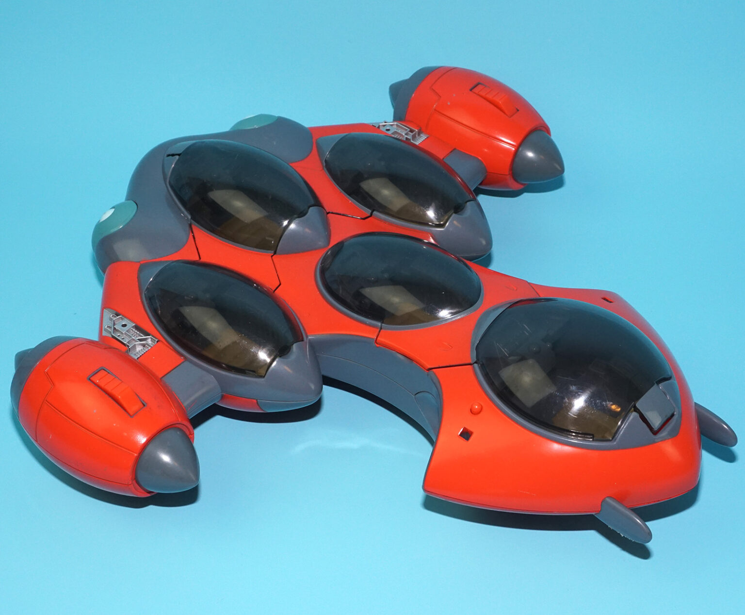 TEEN TITANS GO! 3.5" SERIES T-SUB VEHICLE NEAR COMPLETE 2004 BANDAI ...
