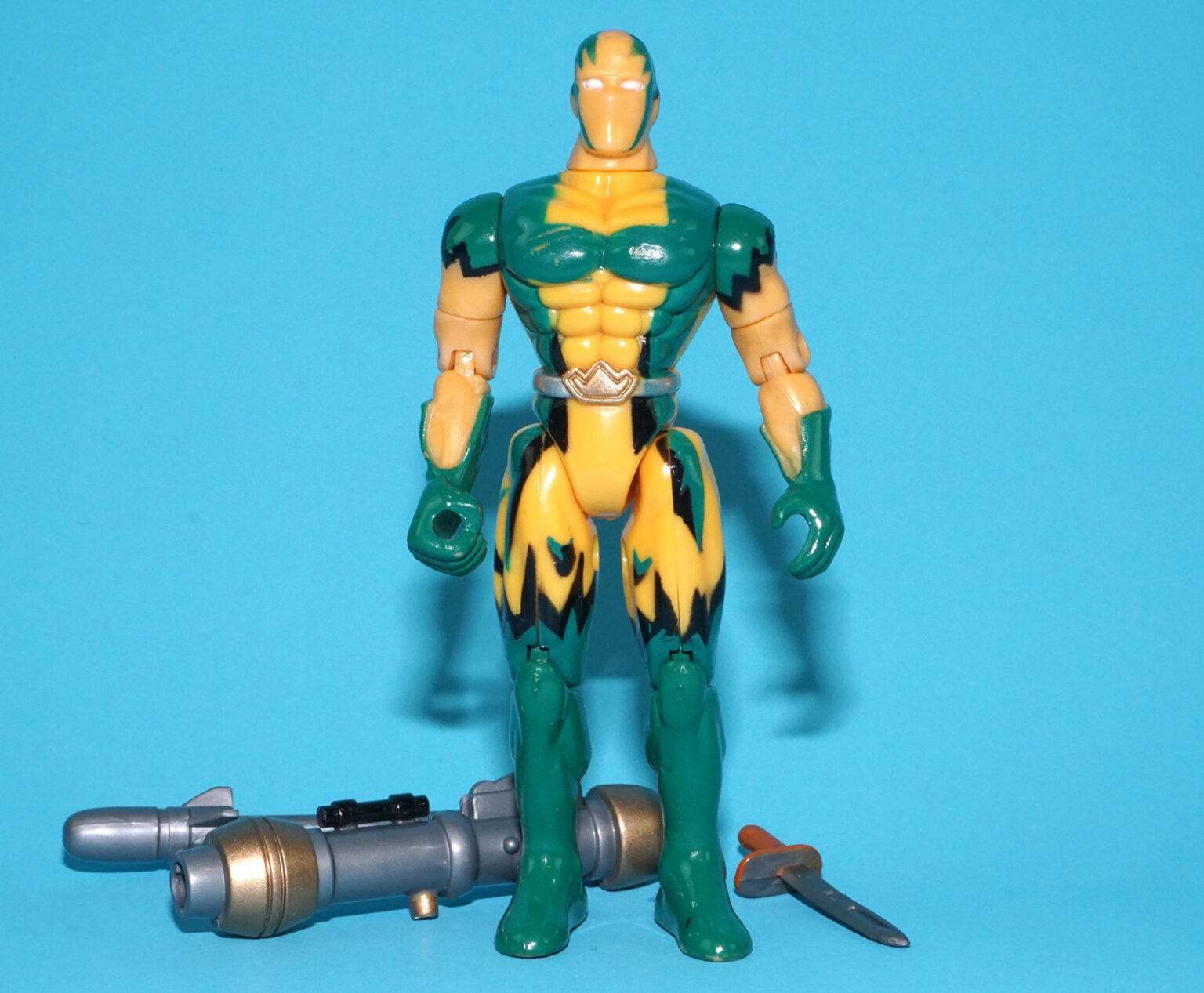 COSMIC SAGA ROCKETER V SPACE PATROL LIGHTNING SOLDIER NEAR COMPLETE ...