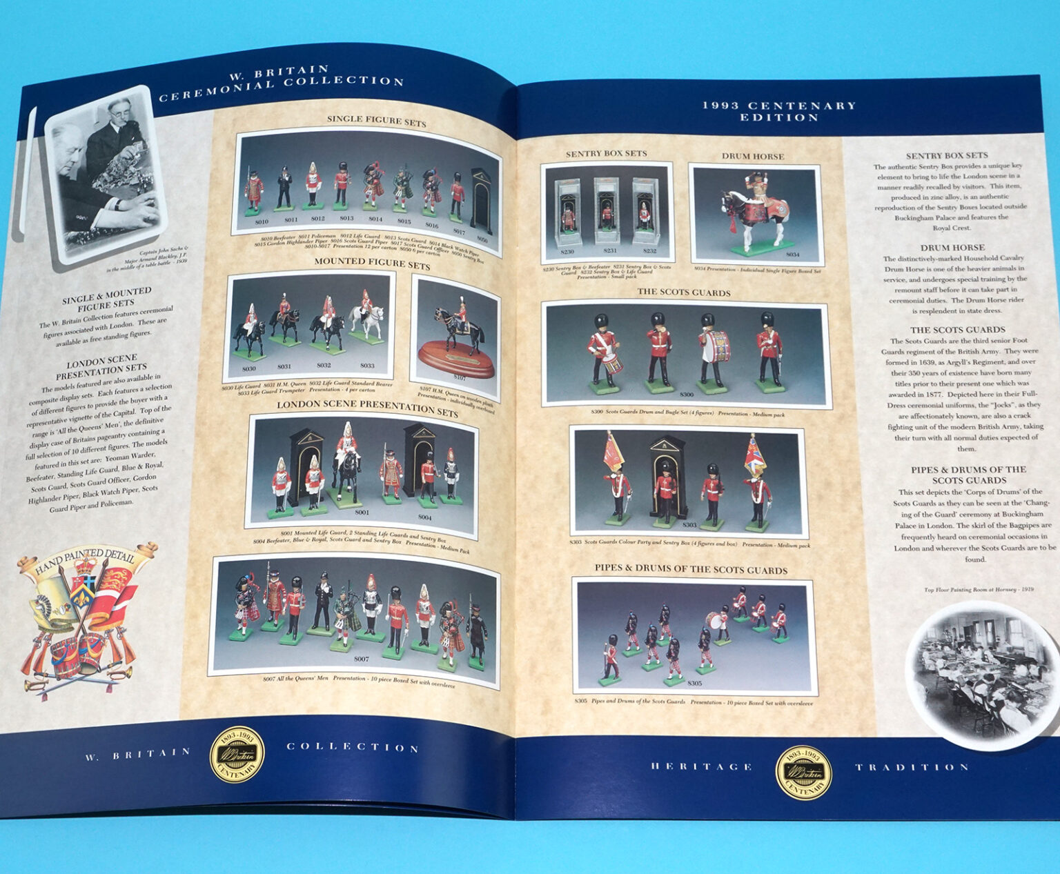 BRITAINS TOY CATALOG 1993 W. BRITAIN COLLECTION CATALOGUE KATALOG A4 ...