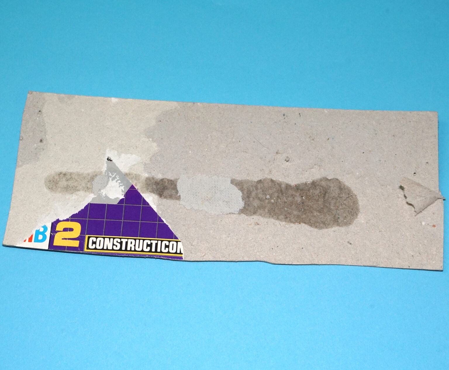 TRANSFORMERS G1 CONSTRUCTICON SCAVENGER TECH SPECS EURO 1985 MB TOYS ...