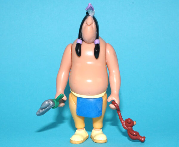 DISNEY HEROES PETER PAN ACTION FIGURE NATIVE AMERICAN WARRIOR 100% ...