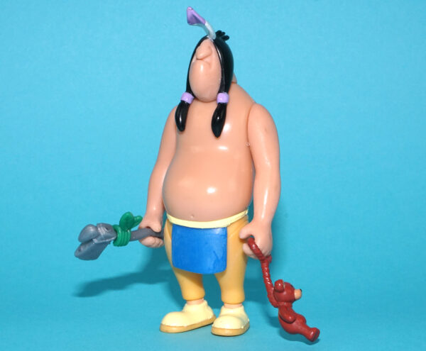 DISNEY HEROES PETER PAN ACTION FIGURE NATIVE AMERICAN WARRIOR 100% ...