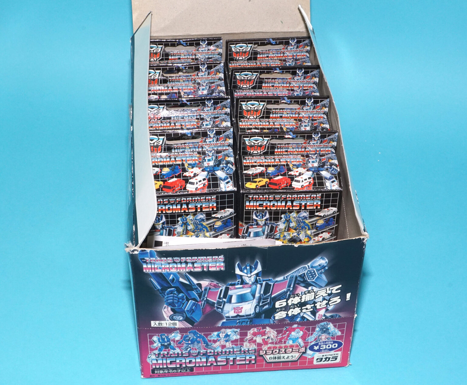 TRANSFORMERS MICROMASTER COMBINERS TURBO TEAM SIXTURBO COMPLETE BOXED ...