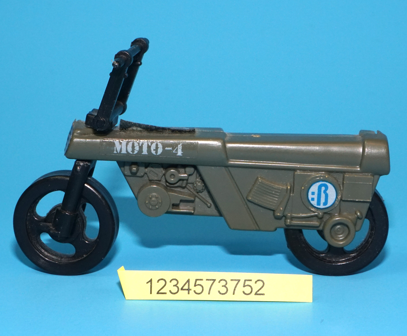 1984 GI JOE KILLER WHALE W.H.A.L.E. ORIGINAL SPARE PART MOTO-4 ...