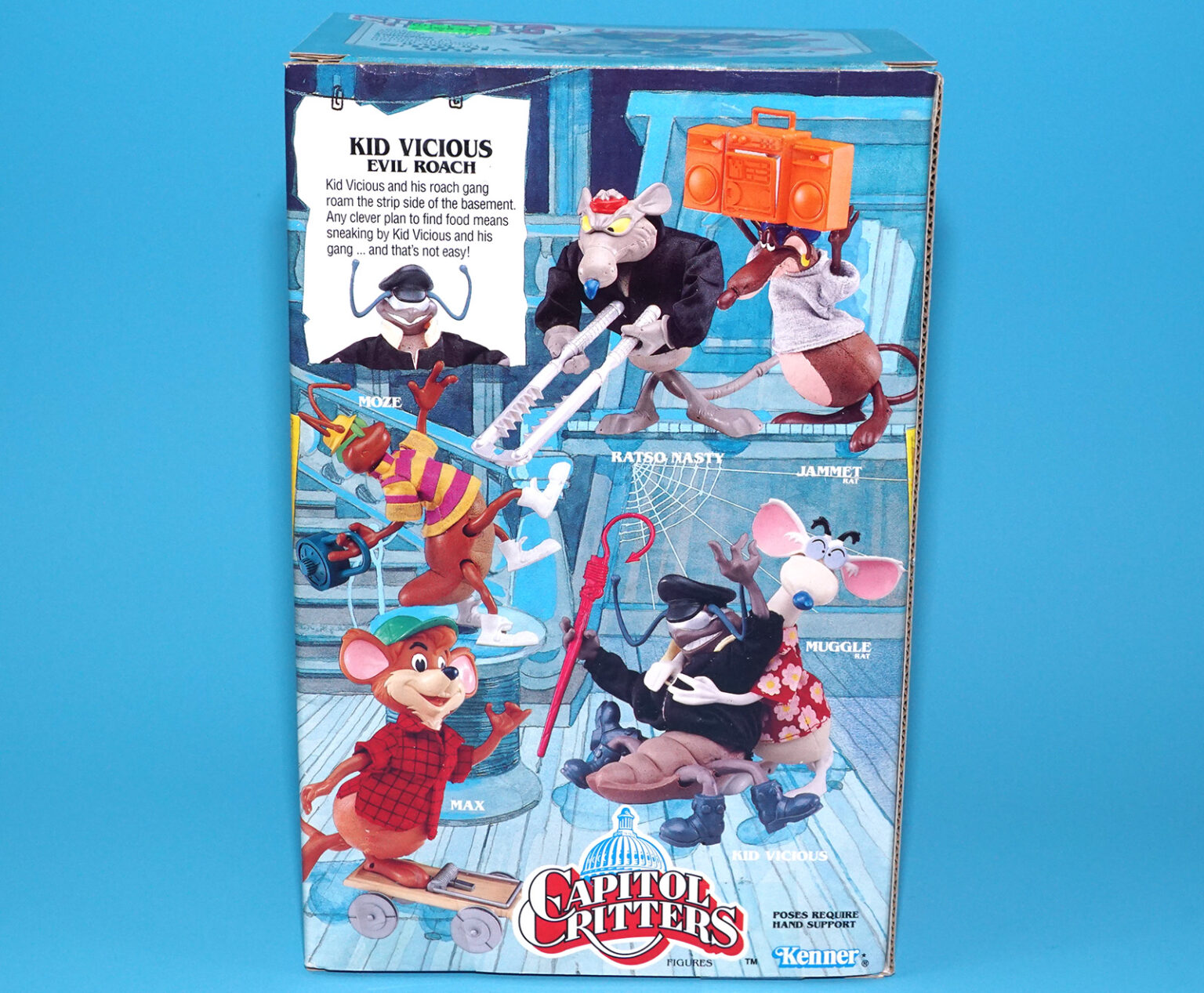 CAPITOL CRITTERS JAMMET KID VICIOUS MAX MOZE MUGGLE RATSO NASTY FULL ...
