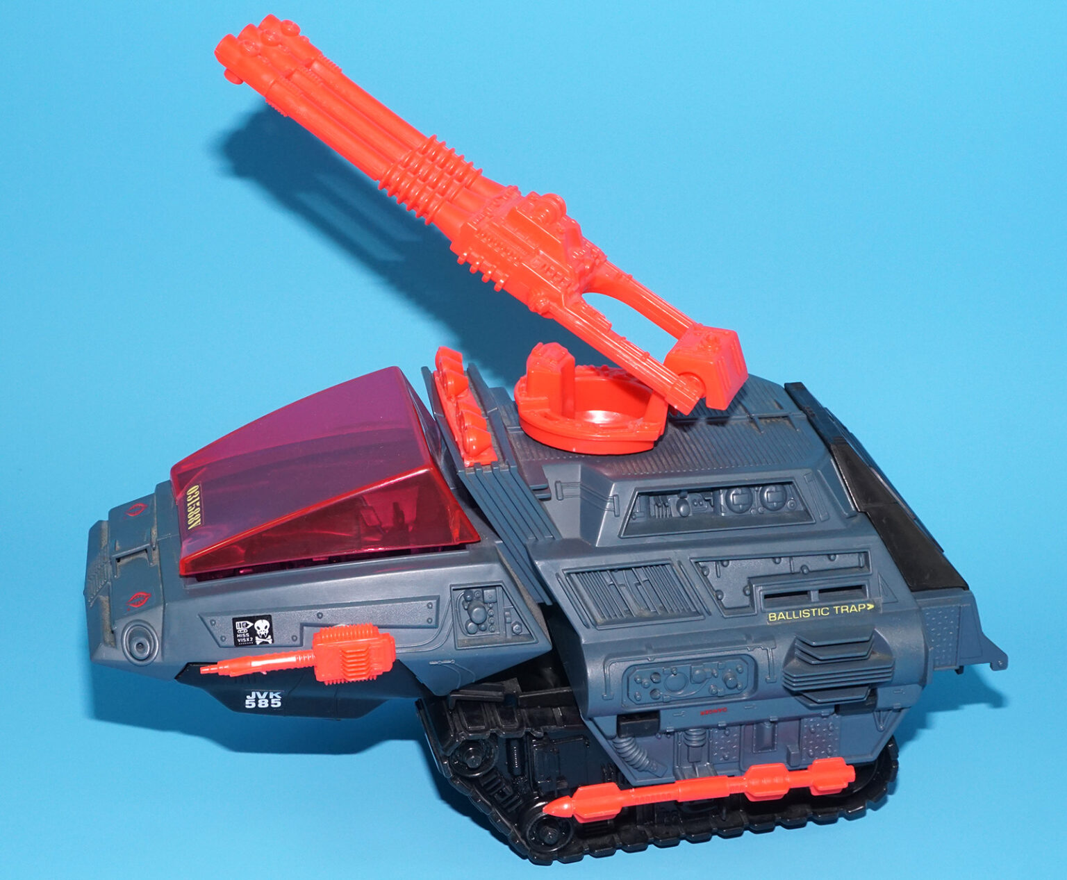 1989 GI JOE COBRA HISS H.I.S.S. II TANK & TRACK VIPER v1 COMPLETE BOXED ...