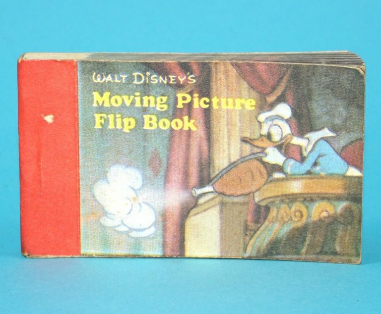 DISNEY MOVING PICTURE FLIP BOOK DONALD & JACK AND THE GIANT BEANSTALK ...