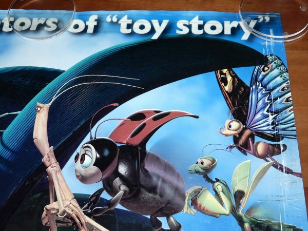 ORIGINAL MOVIE POSTER A BUG'S LIFE 1998 UNFOLDED DOUBLE SIDED ONE-SHEET ...