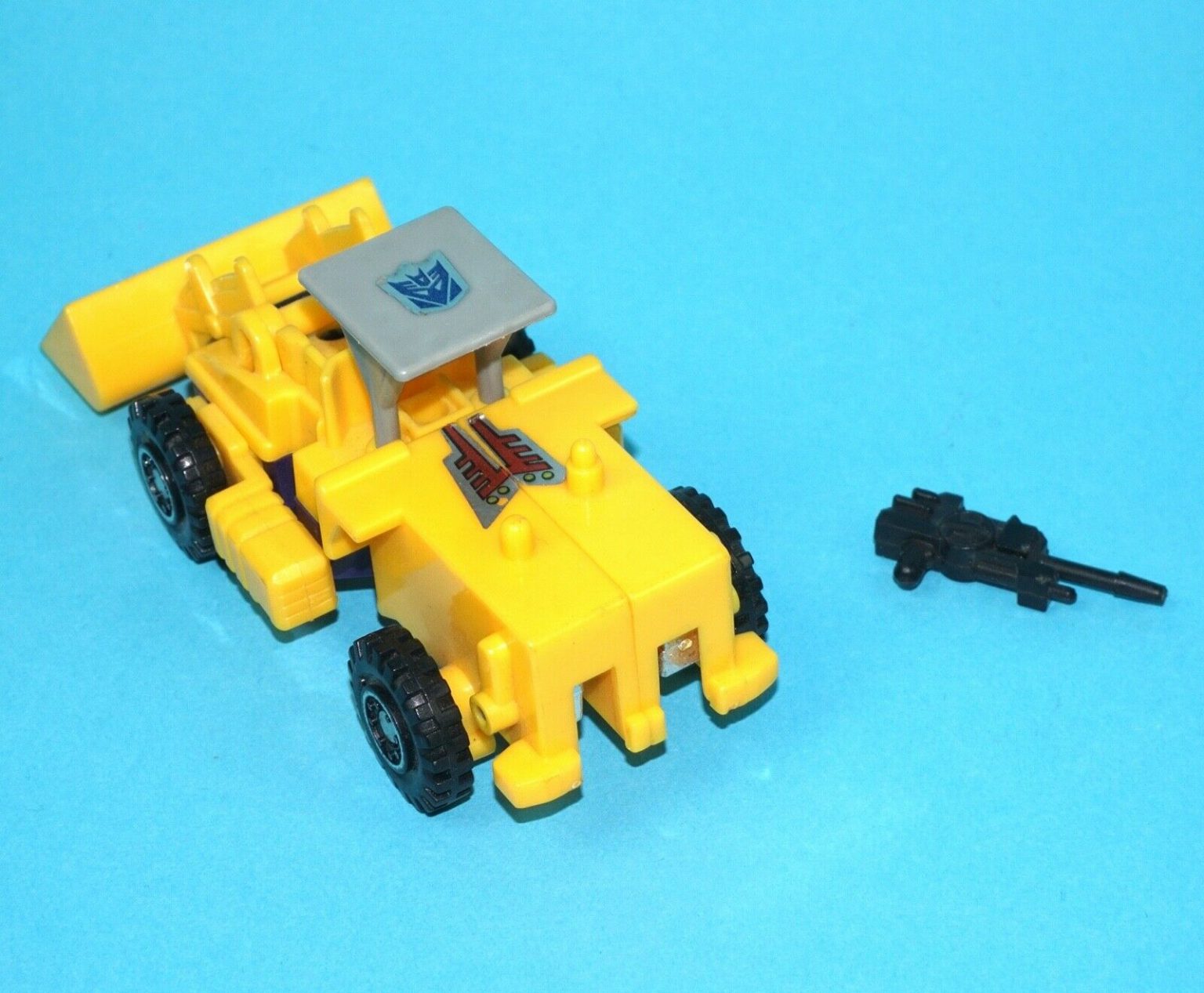TRANSFORMERS G1 CONSTRUCTICONS LOADER SCRAPPER 100% COMPLETE 1992 ...