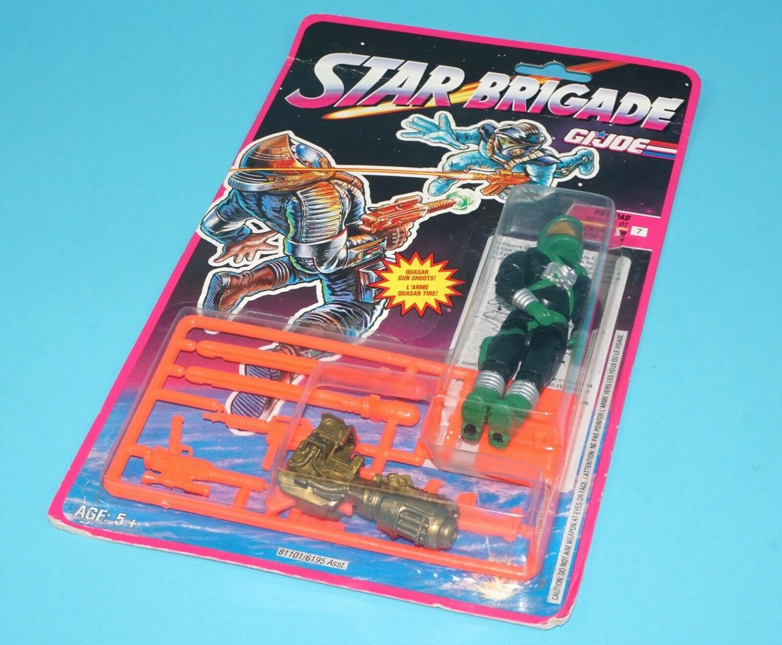 1993 GI JOE STAR BRIGADE PAYLOAD v3 MOC MOSC EN FR CANADIAN CARD CANADA ...