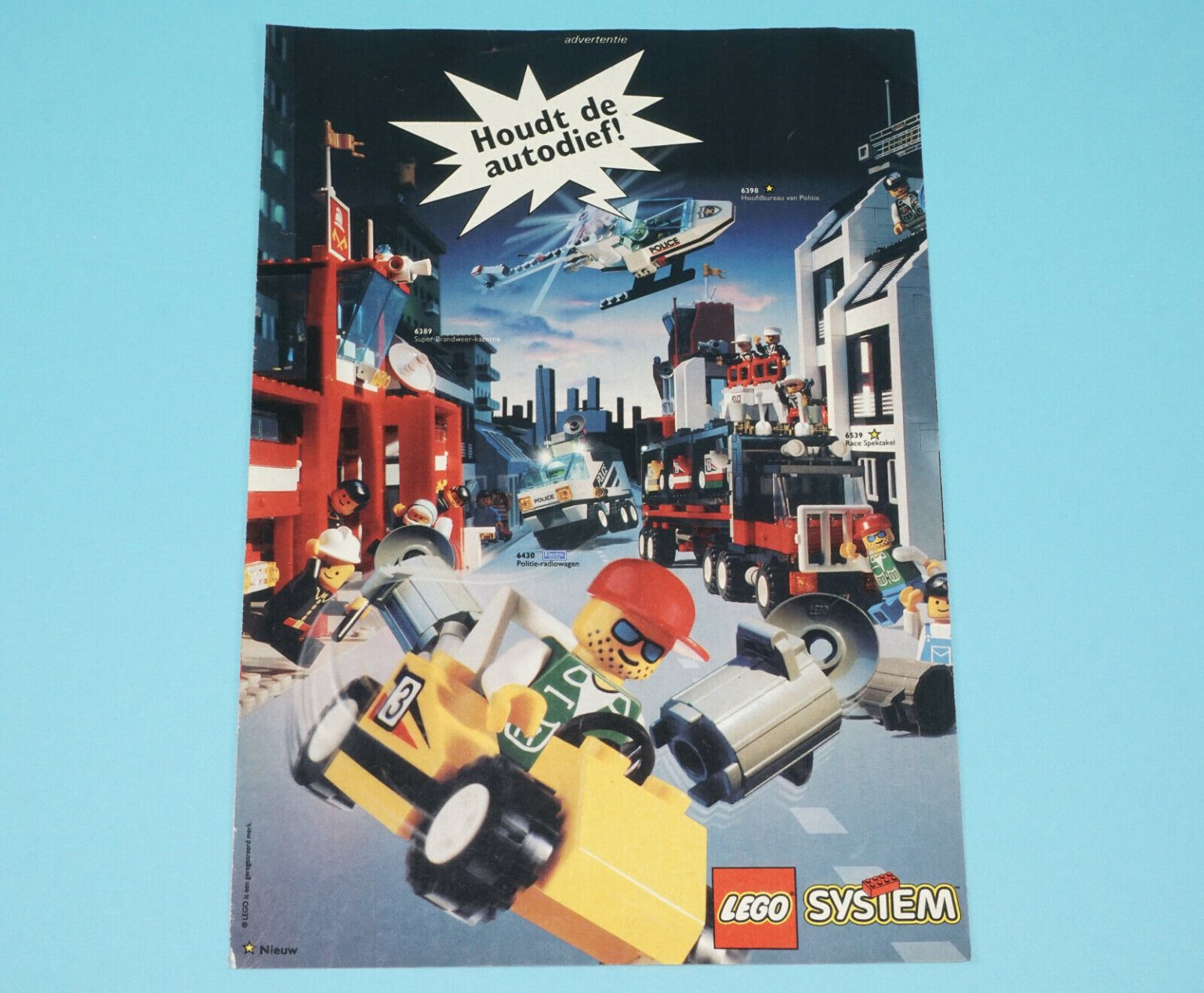 LEGO MAGAZINE ADVERT LEGOLAND MINILAND 1980s KUIFJE BENELUX – Boonsart shop
